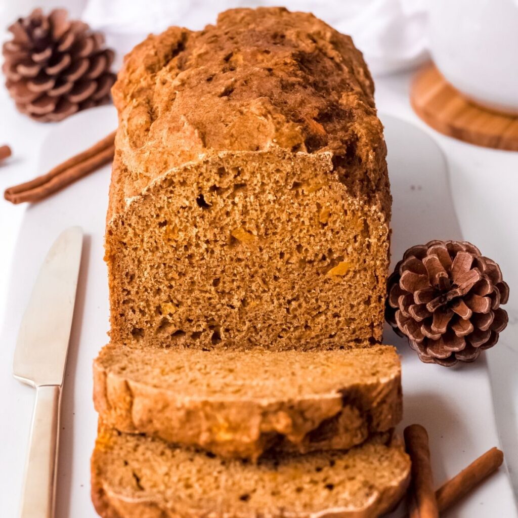 Cinnamon Maple Butternut Squash Bread - The Oregon Dietitian