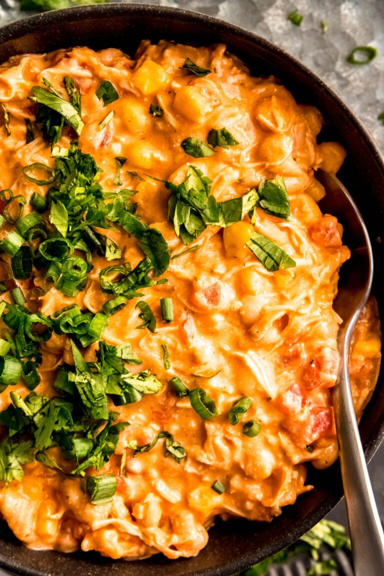 Slow Cooker Buffalo Chicken Chili - The Oregon Dietitian