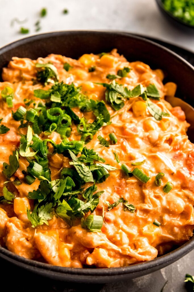 Slow Cooker Buffalo Chicken Chili - The Oregon Dietitian