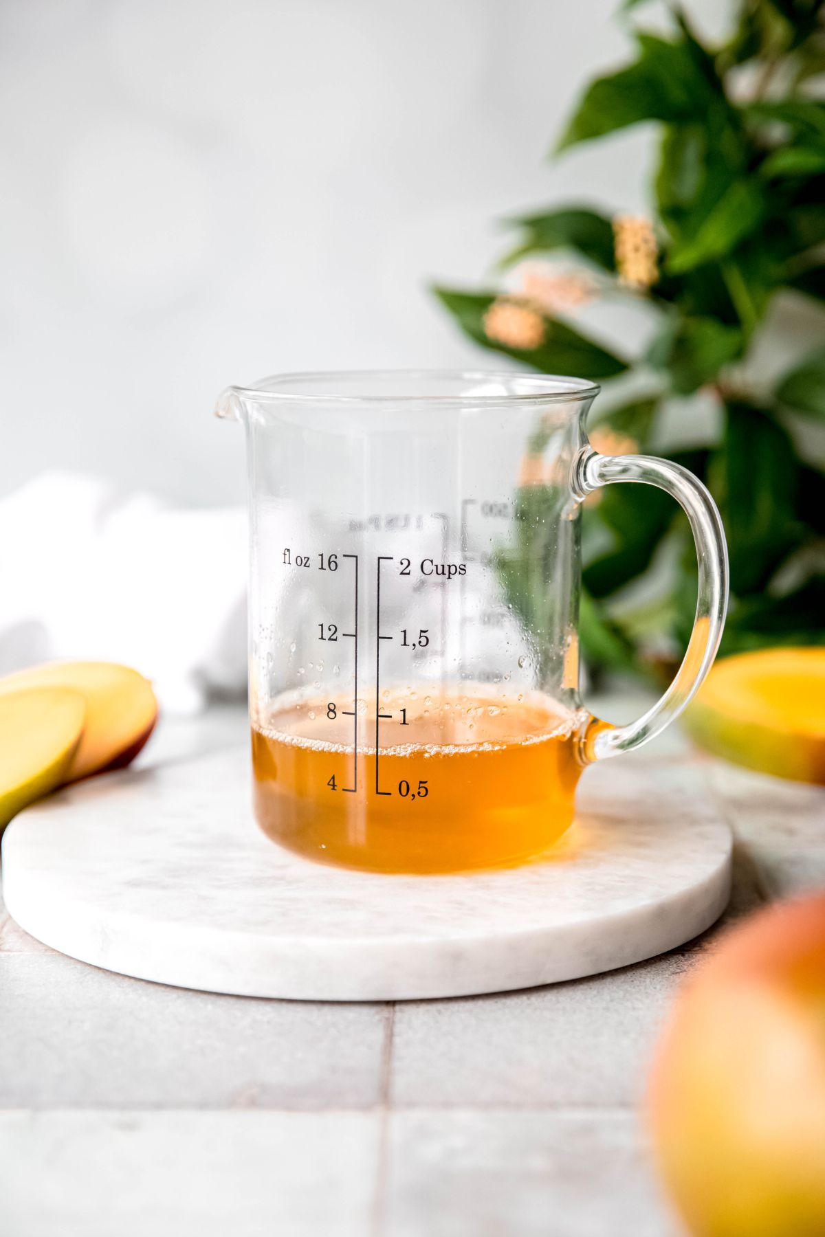 Easy Mango Milk Tea (Mango Boba Tea) - The Oregon Dietitian