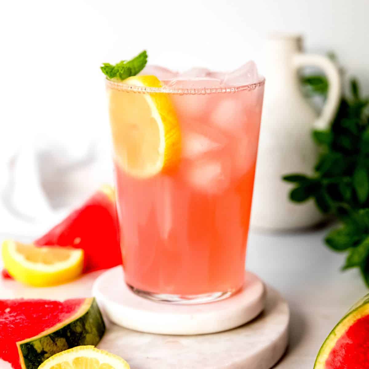 Easy Watermelon Lemonade - The Oregon Dietitian