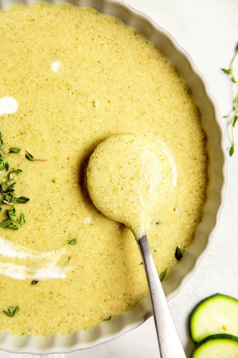Creamy Potato and Zucchini Soup - The Oregon Dietitian