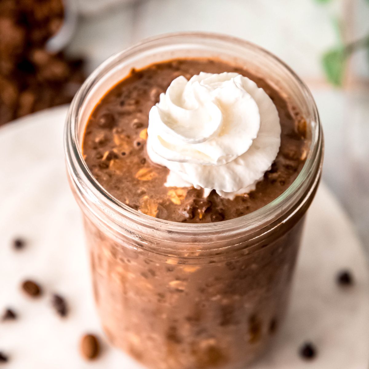 High Protein Mocha Overnight Oats - The Oregon Dietitian