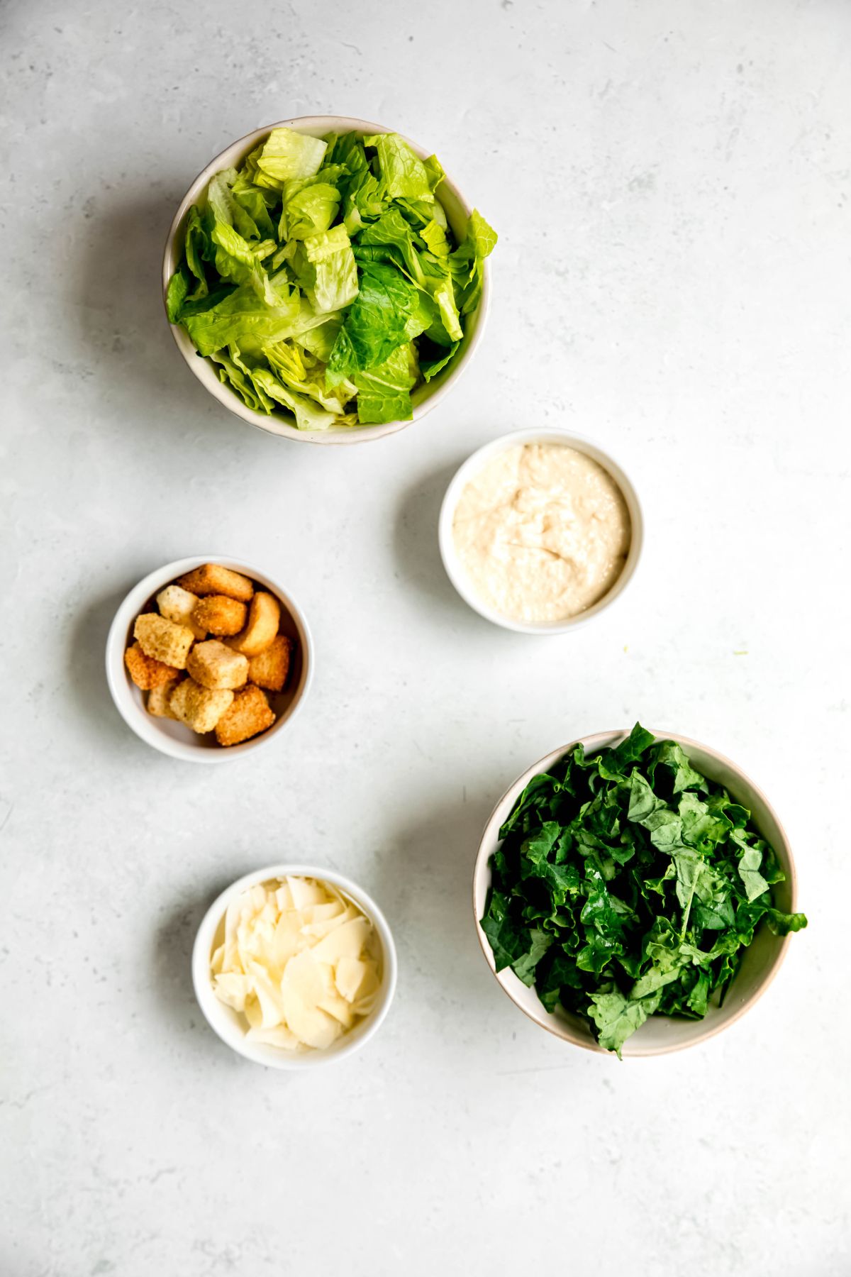 Easy Kale Caesar Salad - The Oregon Dietitian